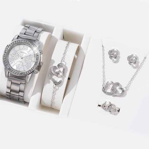 Accessories | Nwt Gorgeous Watch And Jewelry Set | Poshmark